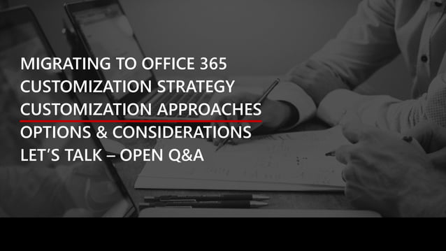 Practical Tips For Migrating Sharepoint Customizations To Office 365 Ppt 7815
