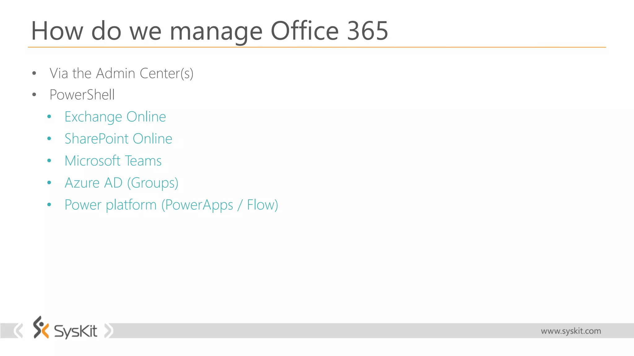 Governance in the Modern Workplace: SharePoint, OneDrive, Groups, Teams ...