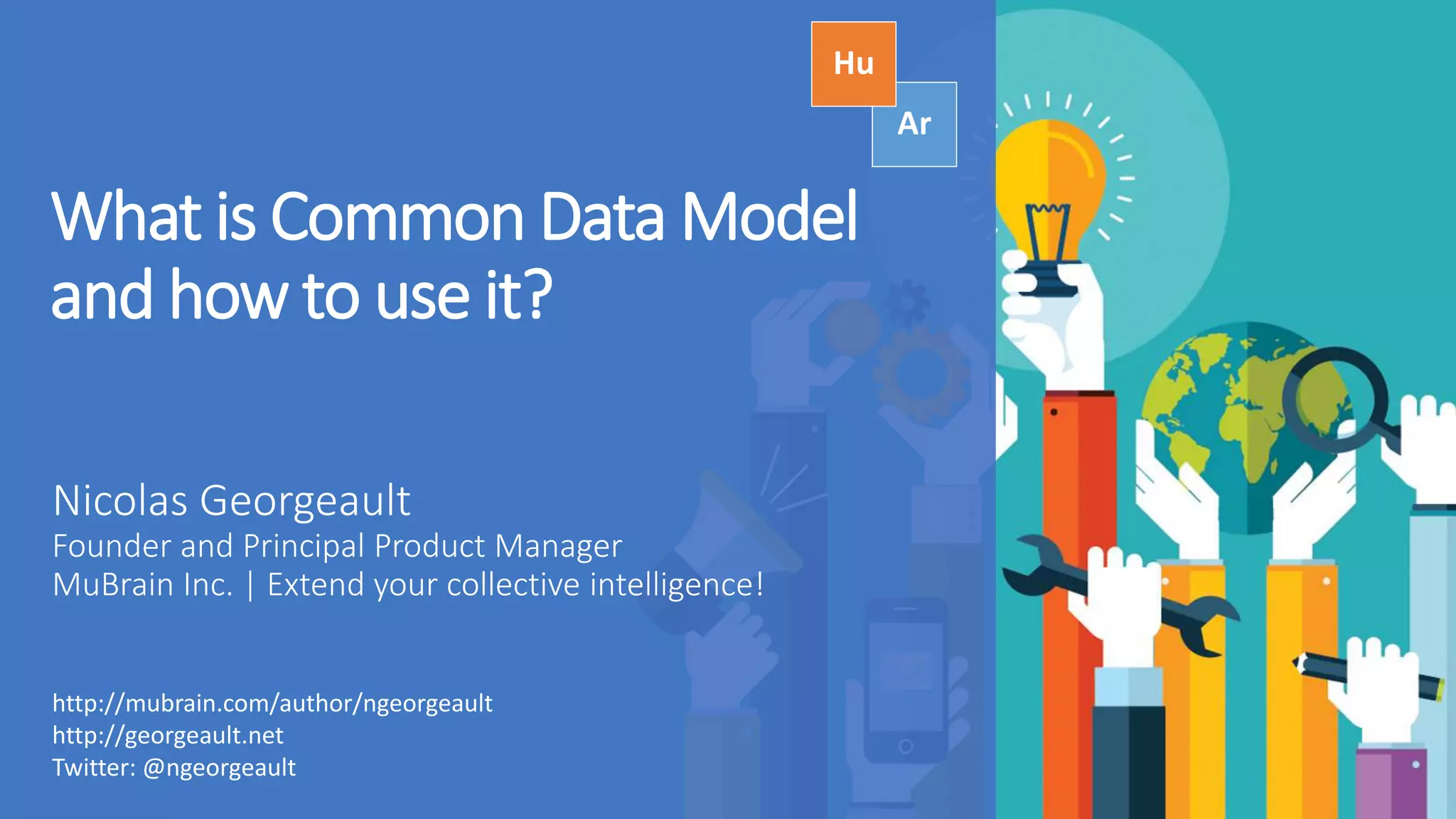 Spsnyc2019 What Is Common Data Model And How To Use It Ppt