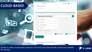 Introducing Microsoft Forms - A New App for Your Business Process ...