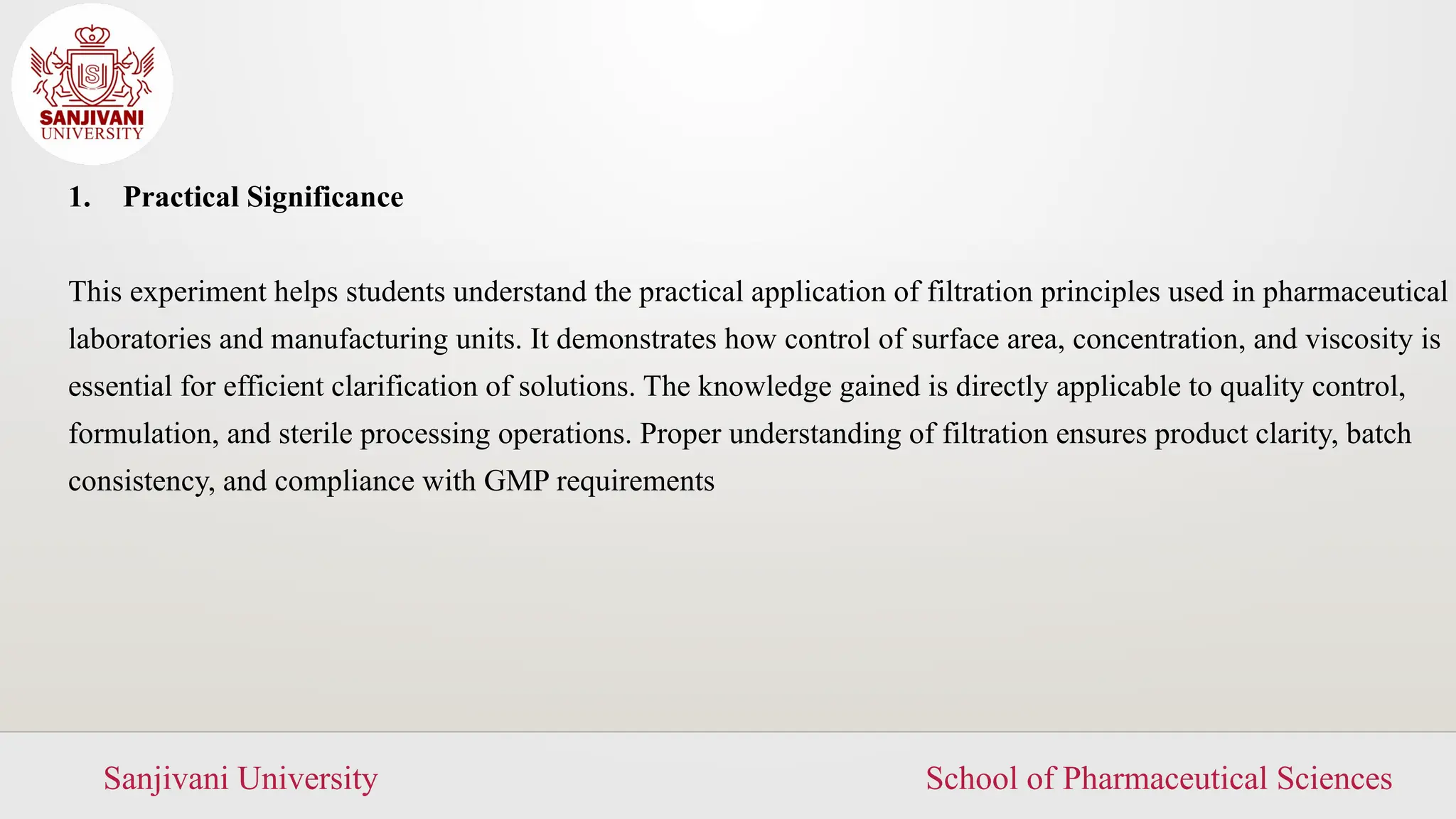 SPS_PE_LAB 1_Factor affecting rate of Filtration .pptx
