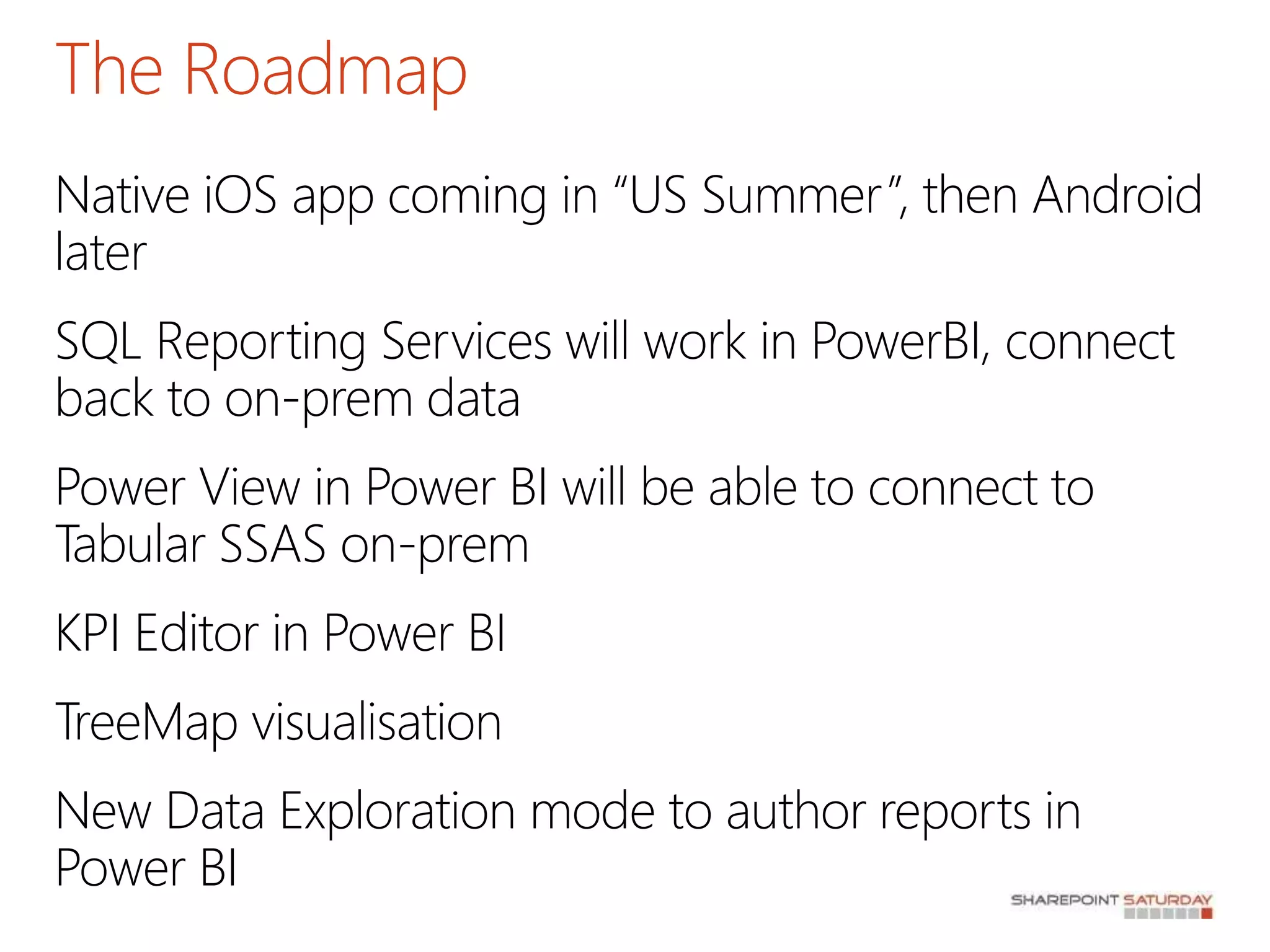 Power BI in Office 365 | PPT