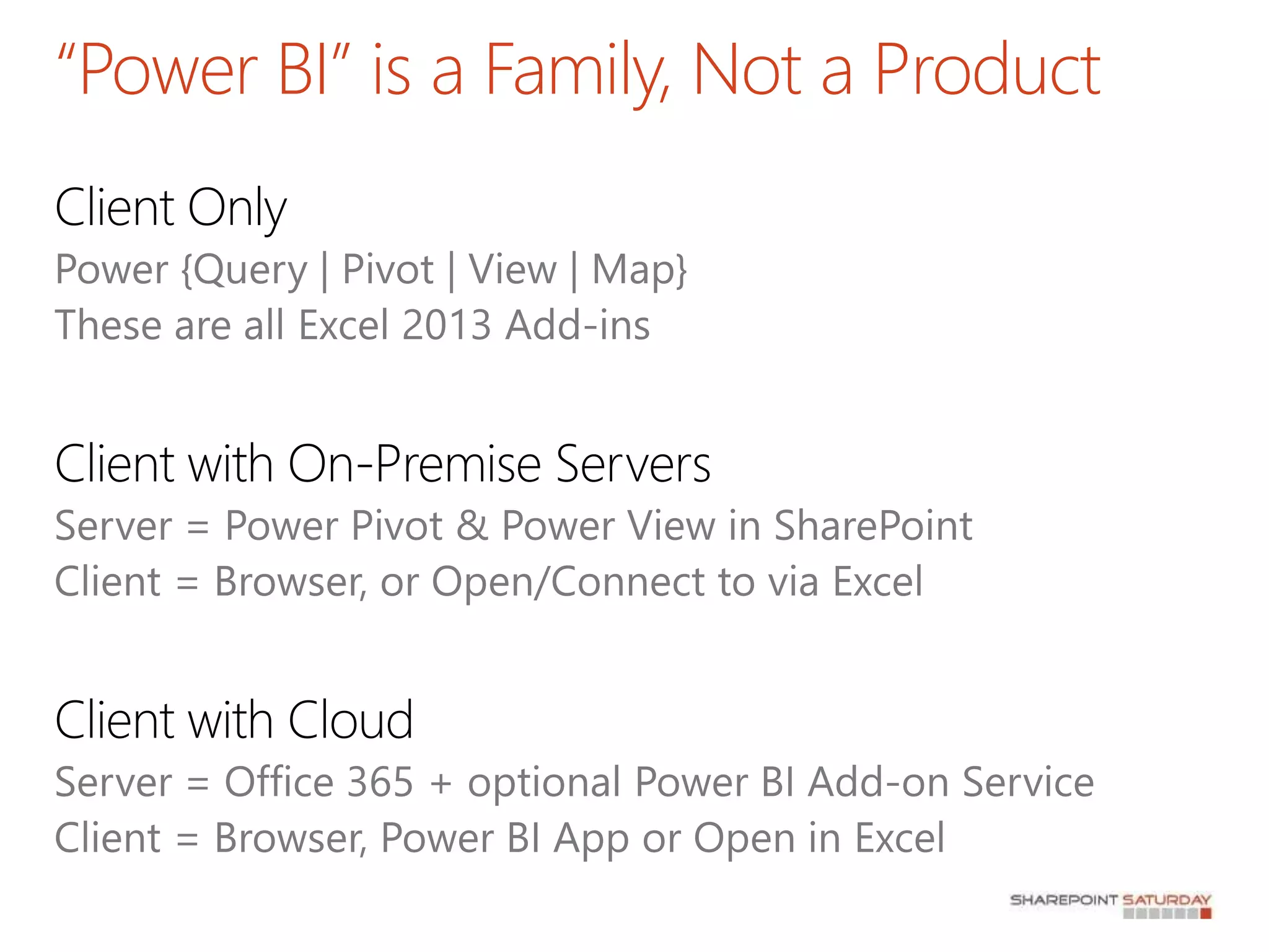 Power BI in Office 365 | PPT