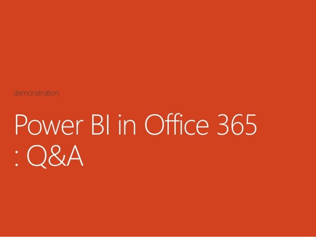 Power BI In Office 365 power-bi-in-office-365