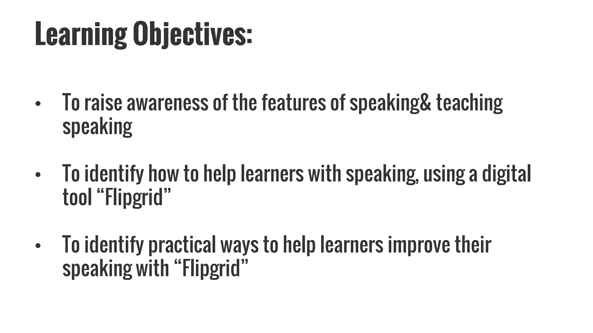 Teach with Digital: Empower EFL learners speaking skills | PPT