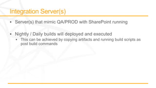 SharePoint Saturday - Philly 2012 - Setting up a SharePoint 2010 ...