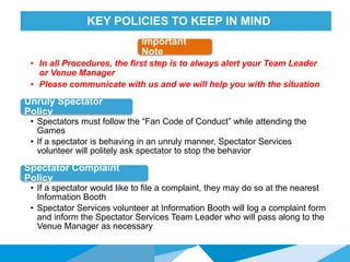 SPS Role Specific Training | PPTX | College Sports | Sports