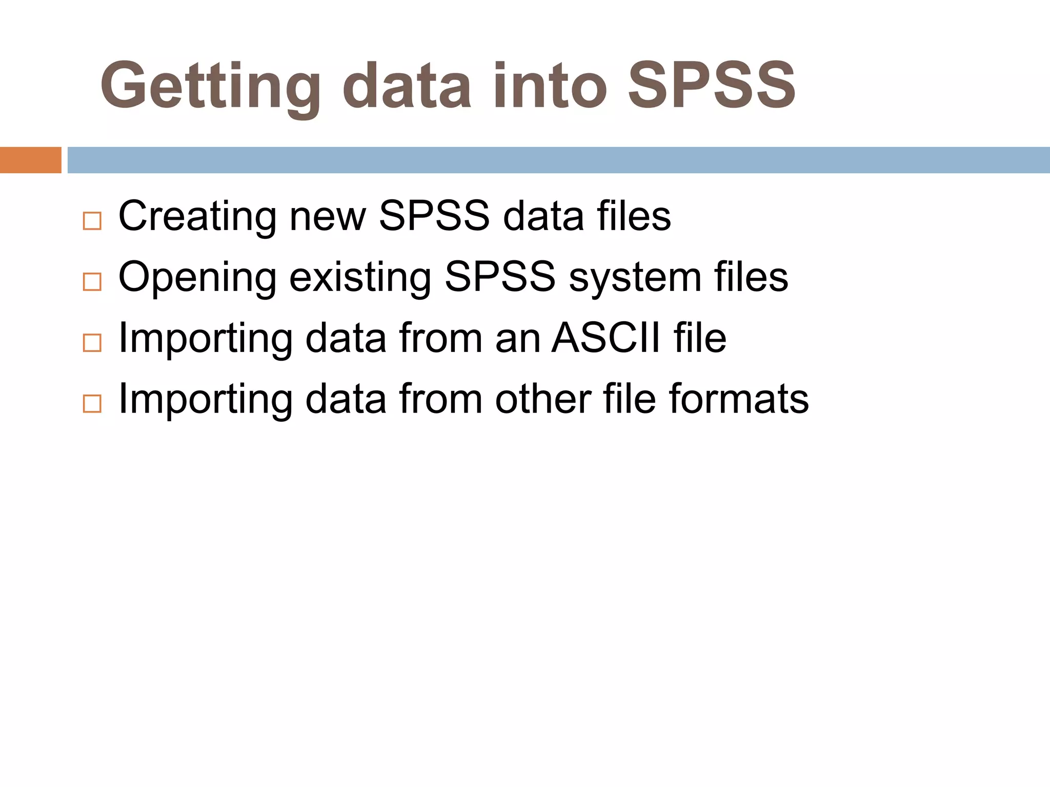 Spss Pptx Computing Technology And Computing