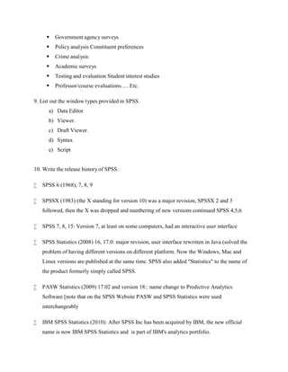 Spss | PDF