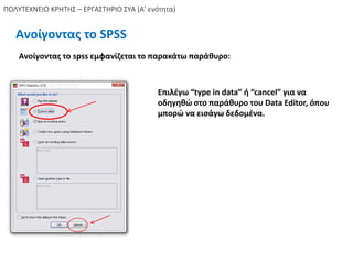 Περιγραφική Στατιστική με το Spss | PDF