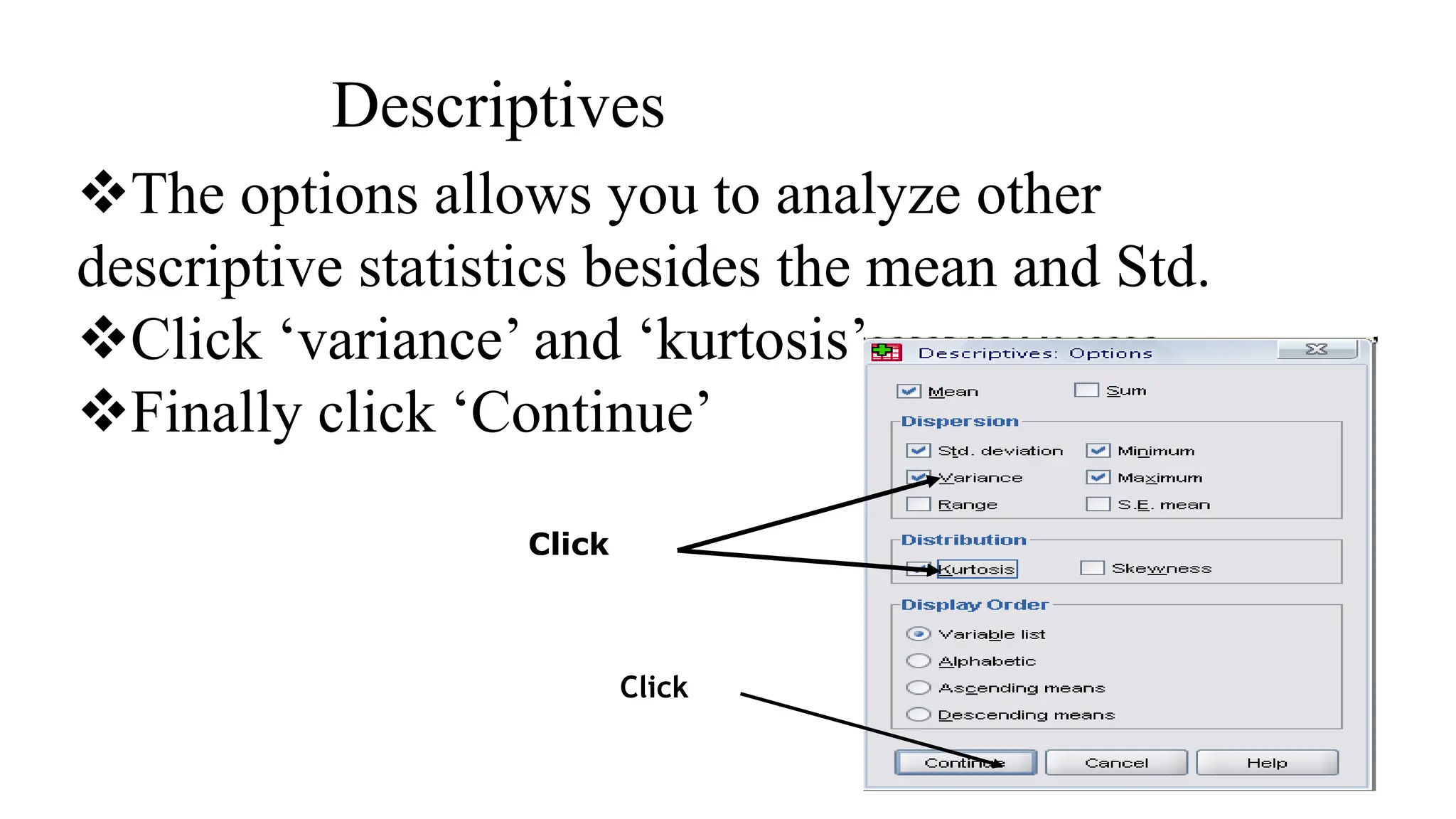Basics of SPSS and how to use it first time | PPTX