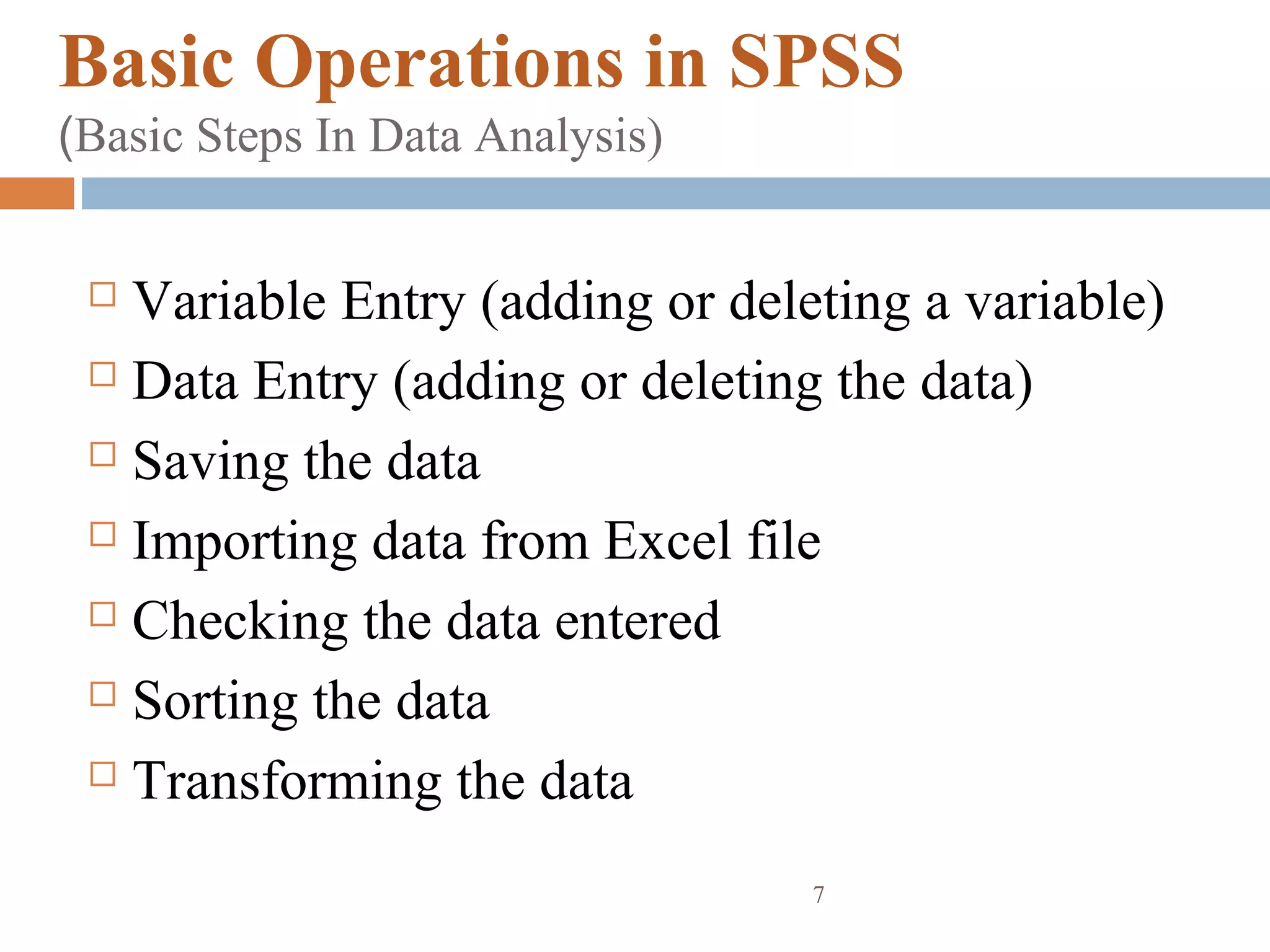 Spss An Introduction Ppt Technology And Computing