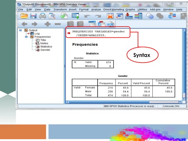 Spss An Introduction Ppt Technology And Computing