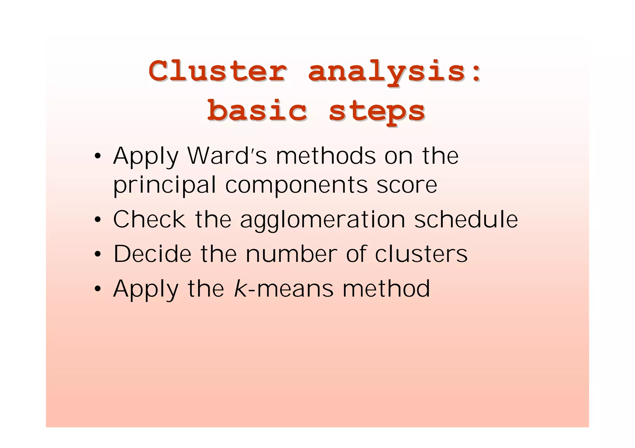 Spss Tutorial Cluster Analysis Pdf Science