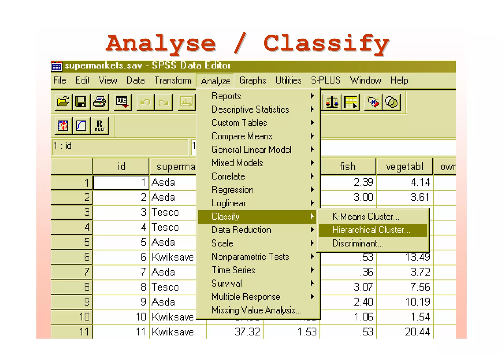 Spss Tutorial Cluster Analysis Pdf Science
