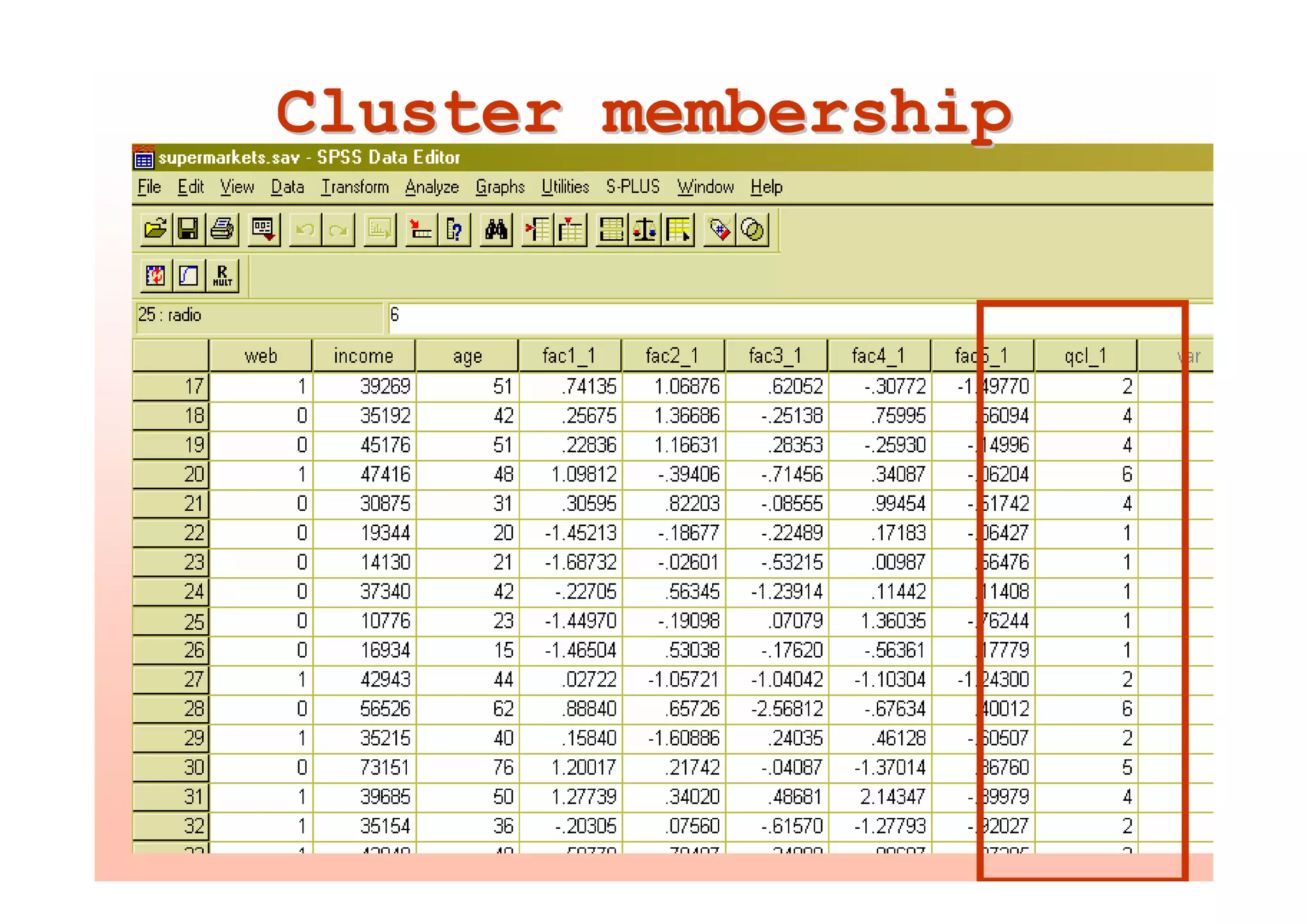 Spss Tutorial Cluster Analysis Pdf Science