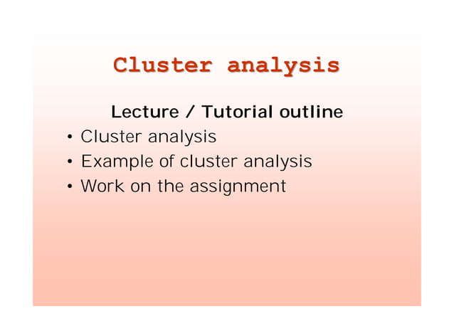 Spss tutorial-cluster-analysis | PDF | Science