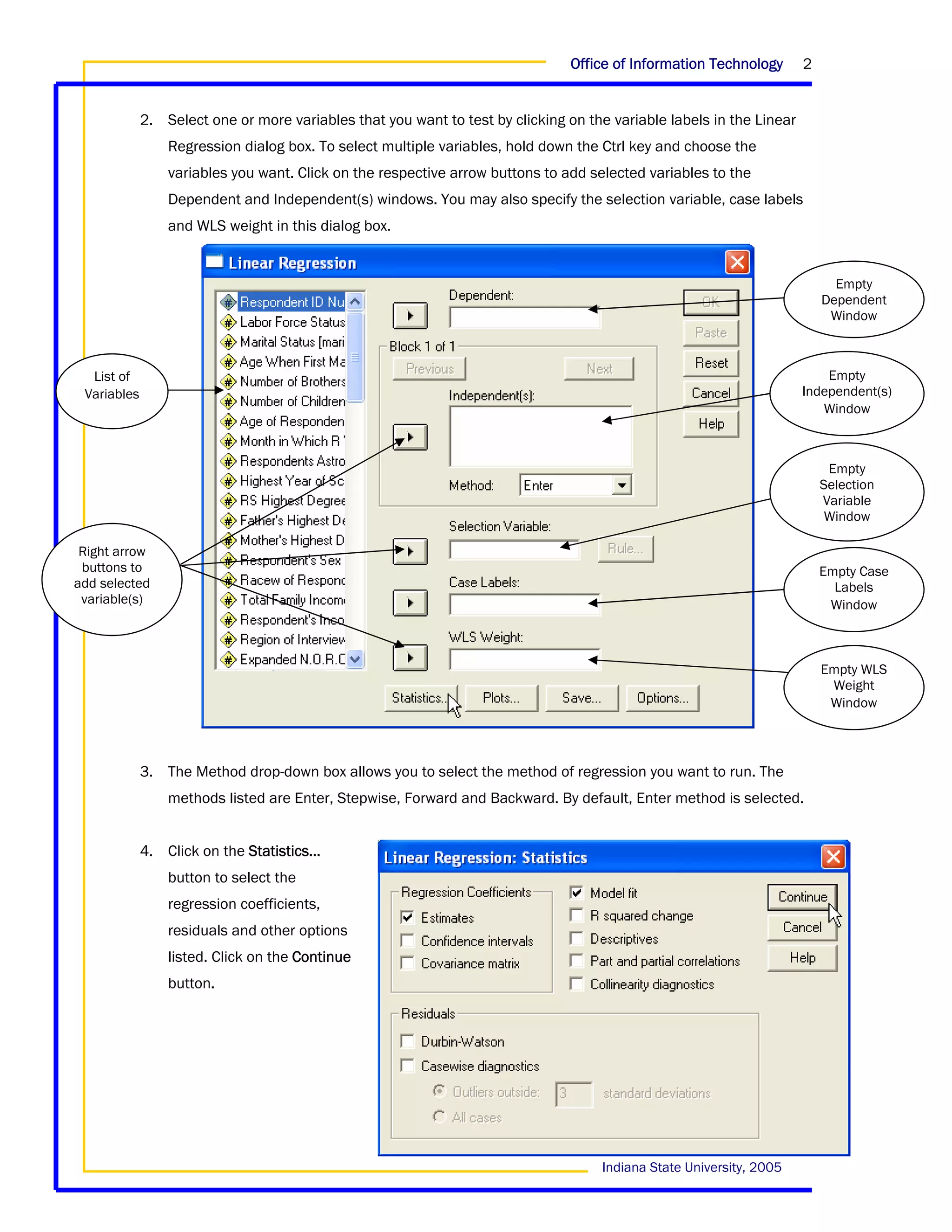 Spss13 regression | PDF | Computing | Technology & Computing