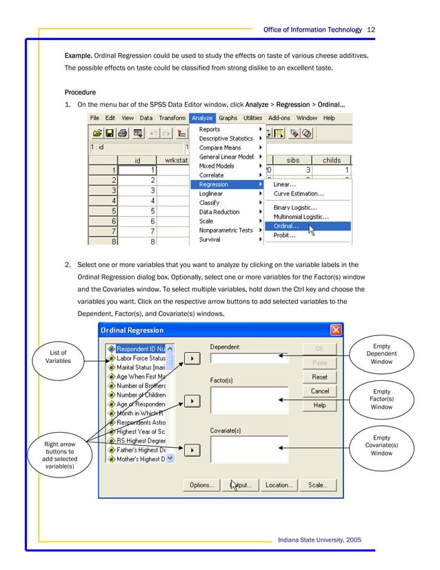Spss13 regression | PDF | Computing | Technology & Computing