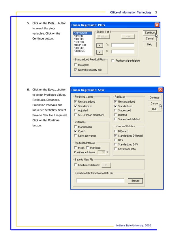 Spss13 regression | PDF | Computing | Technology & Computing