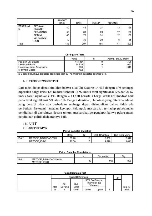 Contoh Analisis Data Statistika Menggunakan SPSS 16.0 (Mulai Entri Data ...