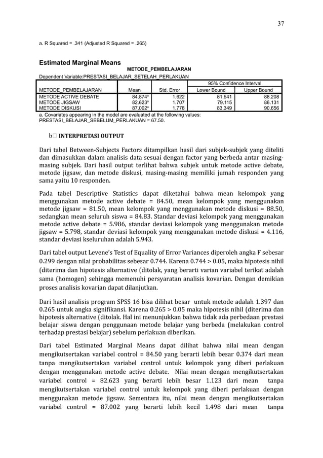 Contoh Analisis Data Statistika Menggunakan SPSS 16.0 (Mulai Entri Data ...