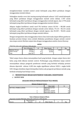 Contoh Analisis Data Statistika Menggunakan SPSS 16.0 (Mulai Entri Data ...