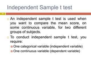 Spss2 comparing means_two_groups | PPTX