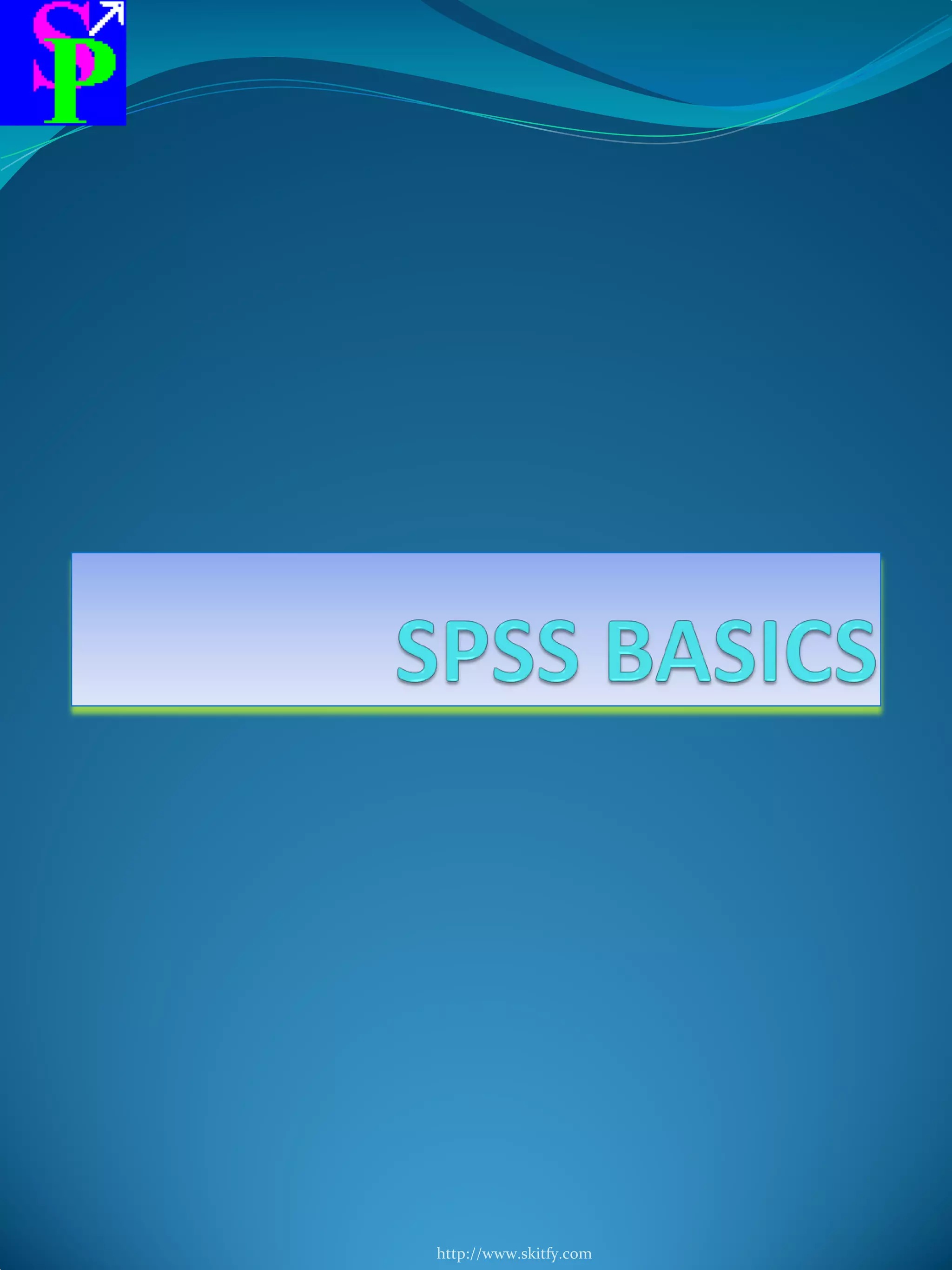 SPSS Basic Manual Myanmar V1 | PDF