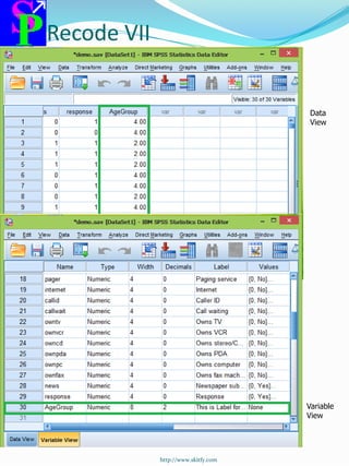 SPSS Basic Manual Myanmar V1 | PDF