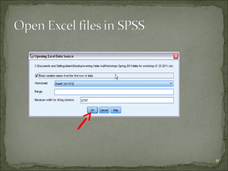Fundamental of SPSS | PPT