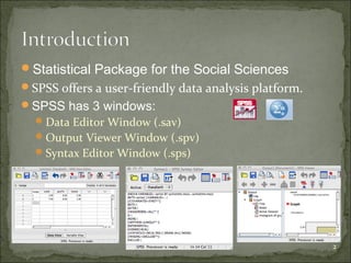 Fundamental of SPSS | PPT | Computing | Technology & Computing