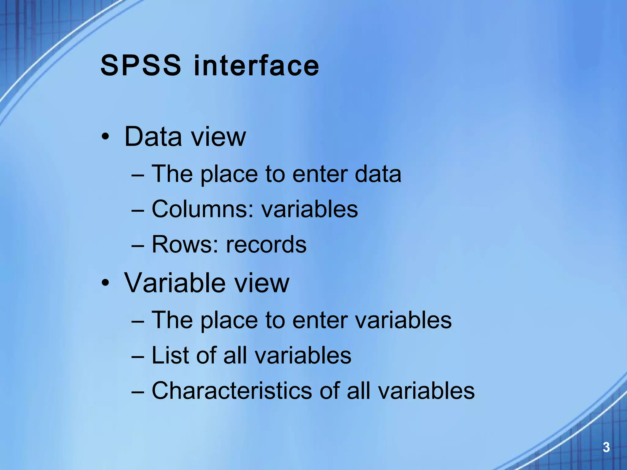 Spss beginners | PPT