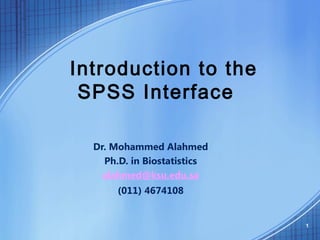 Spss beginners | PPT