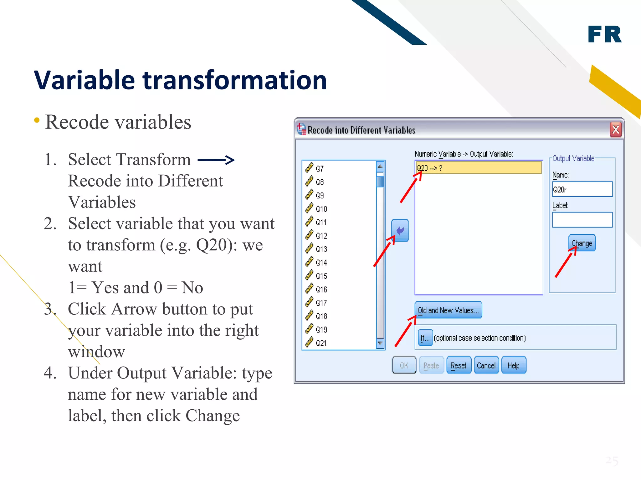 Spss beginners | PPT