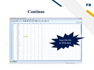 Spss beginners | PPT