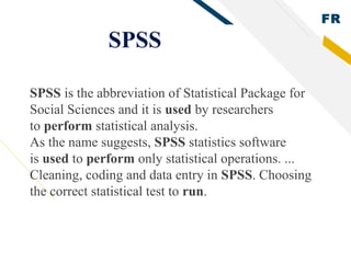 Spss beginners | PPT