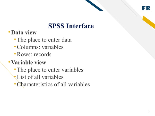 Spss beginners | PPT
