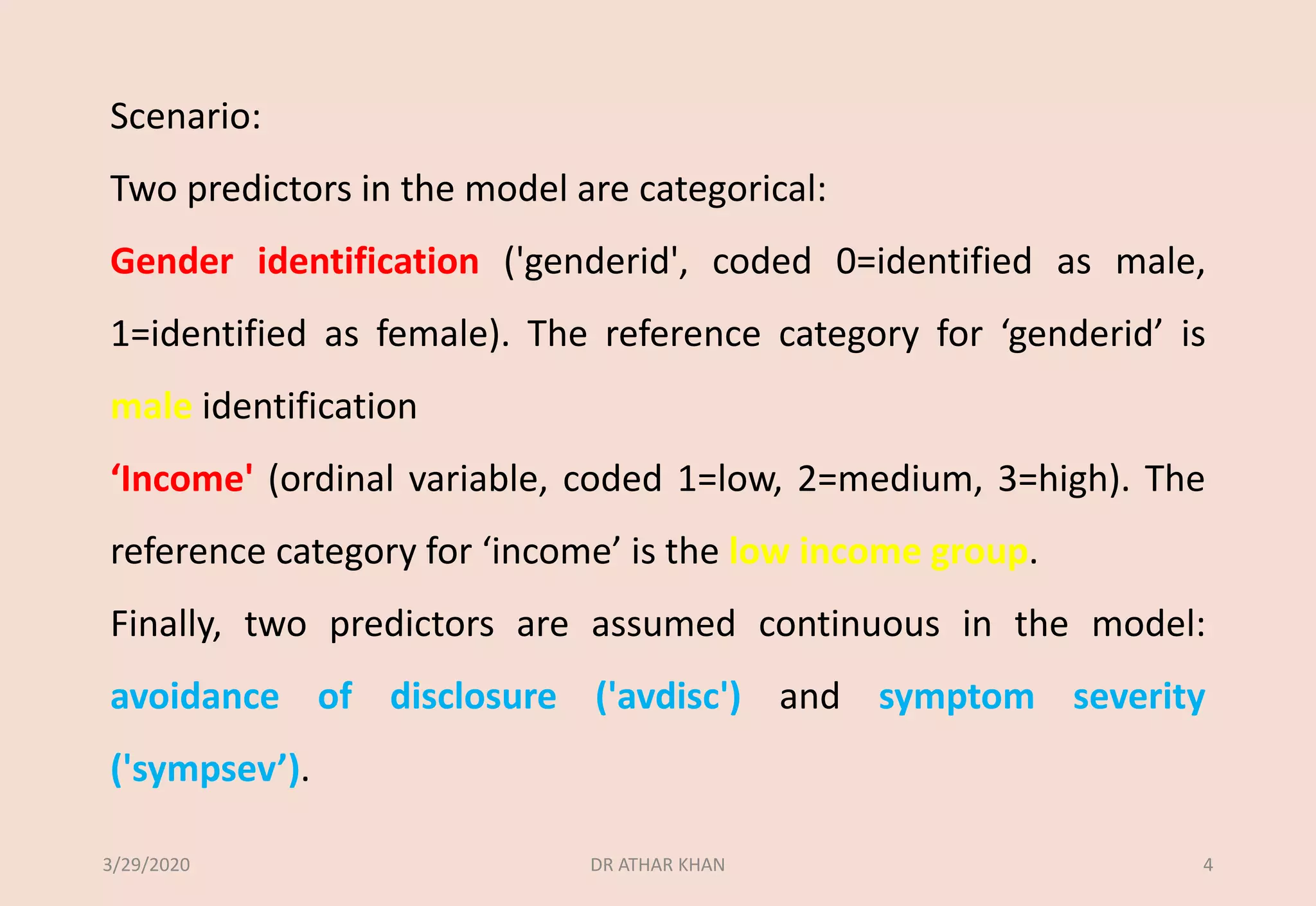 Binary Or Binomial Logistic Regression Pdf Physics Science