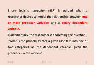 Binary OR Binomial logistic regression | PDF | Physics | Science