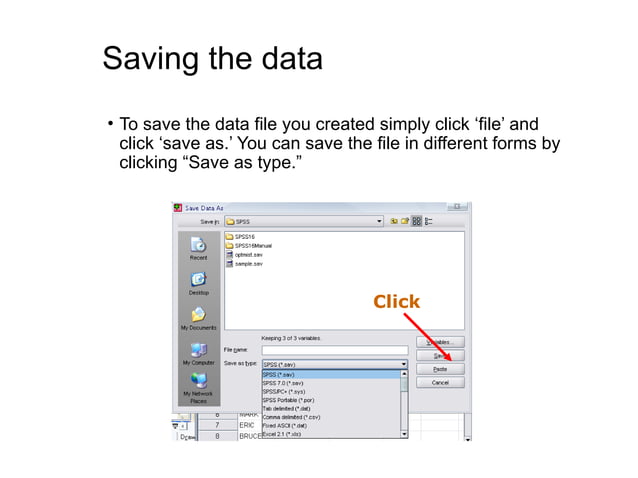 Spss Briefintroduction Spss Introduction Biostatistics Biostatistics