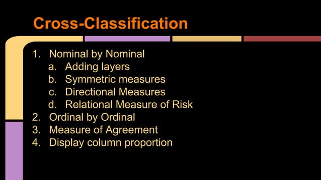 Spss cross classification | PDF