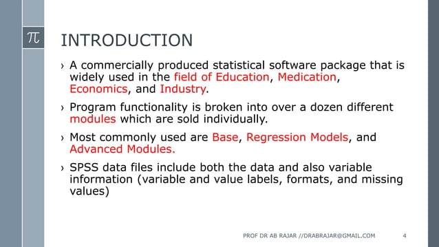 SPSS DOWNLOAD & INSTALATION.pptx | Operating Systems | Computer Software and Applications