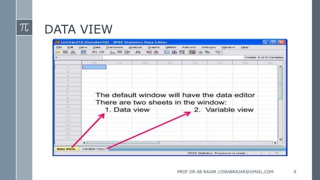 SPSS DOWNLOAD & INSTALATION.pptx | Operating Systems | Computer Software and Applications
