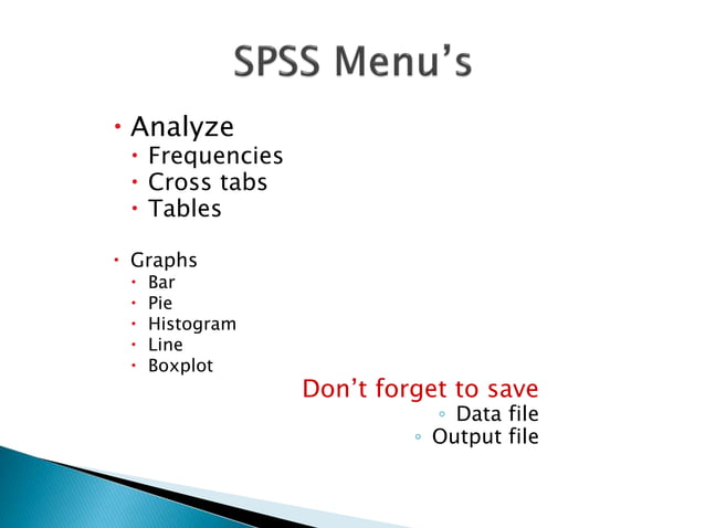 Data Analysis Techniques And Statistical Softwares Ppt