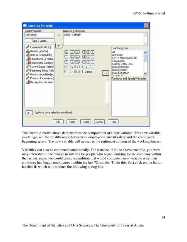 Spss Getting Started Tutorial Pdf Operating Systems Computer Software And Applications