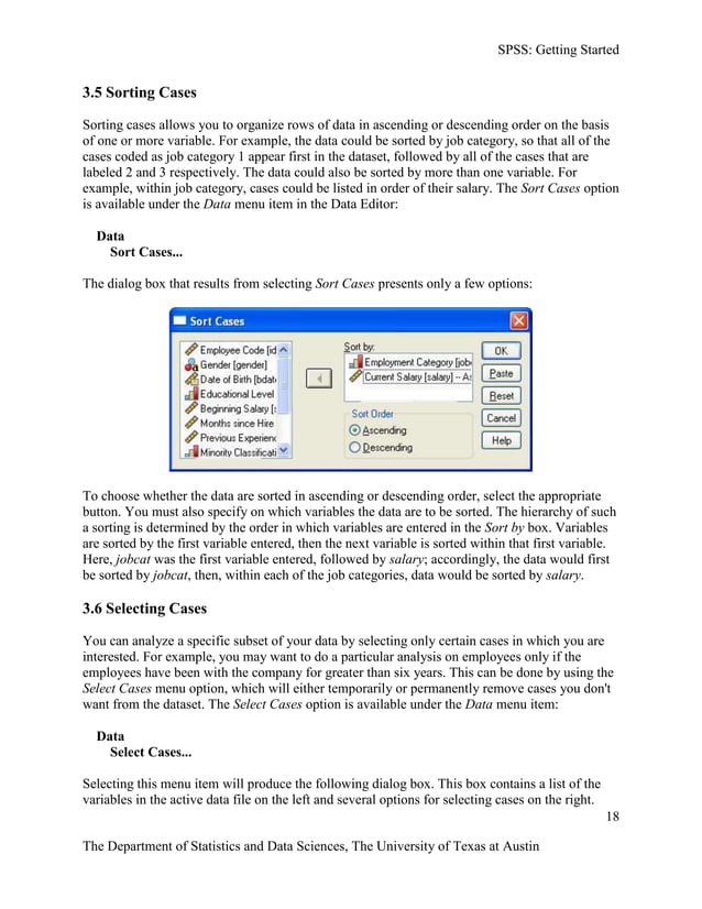 Spss Getting Started Tutorial Pdf Operating Systems Computer