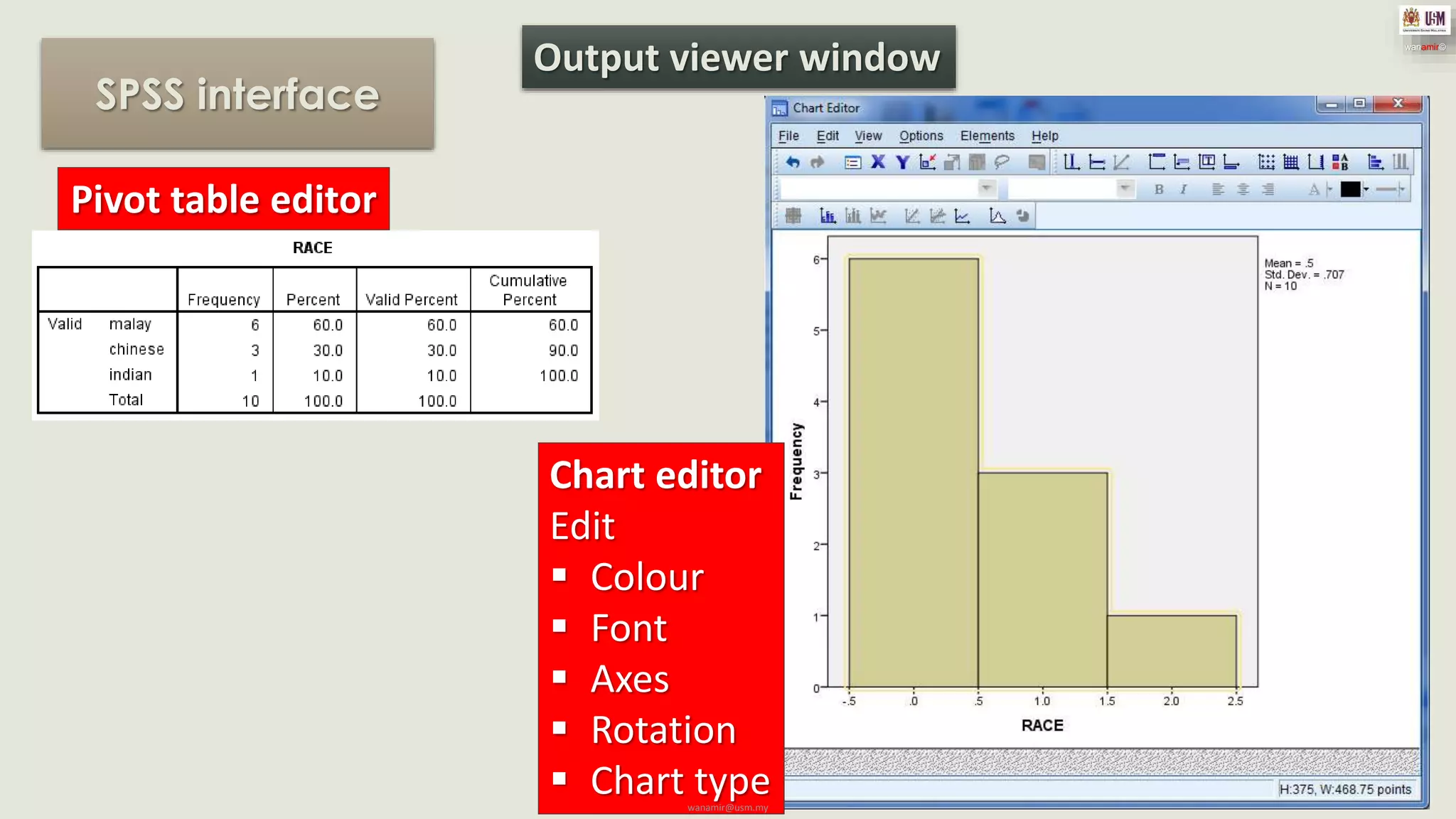 Introduction to SPSS 22 - step by steps | PPTX