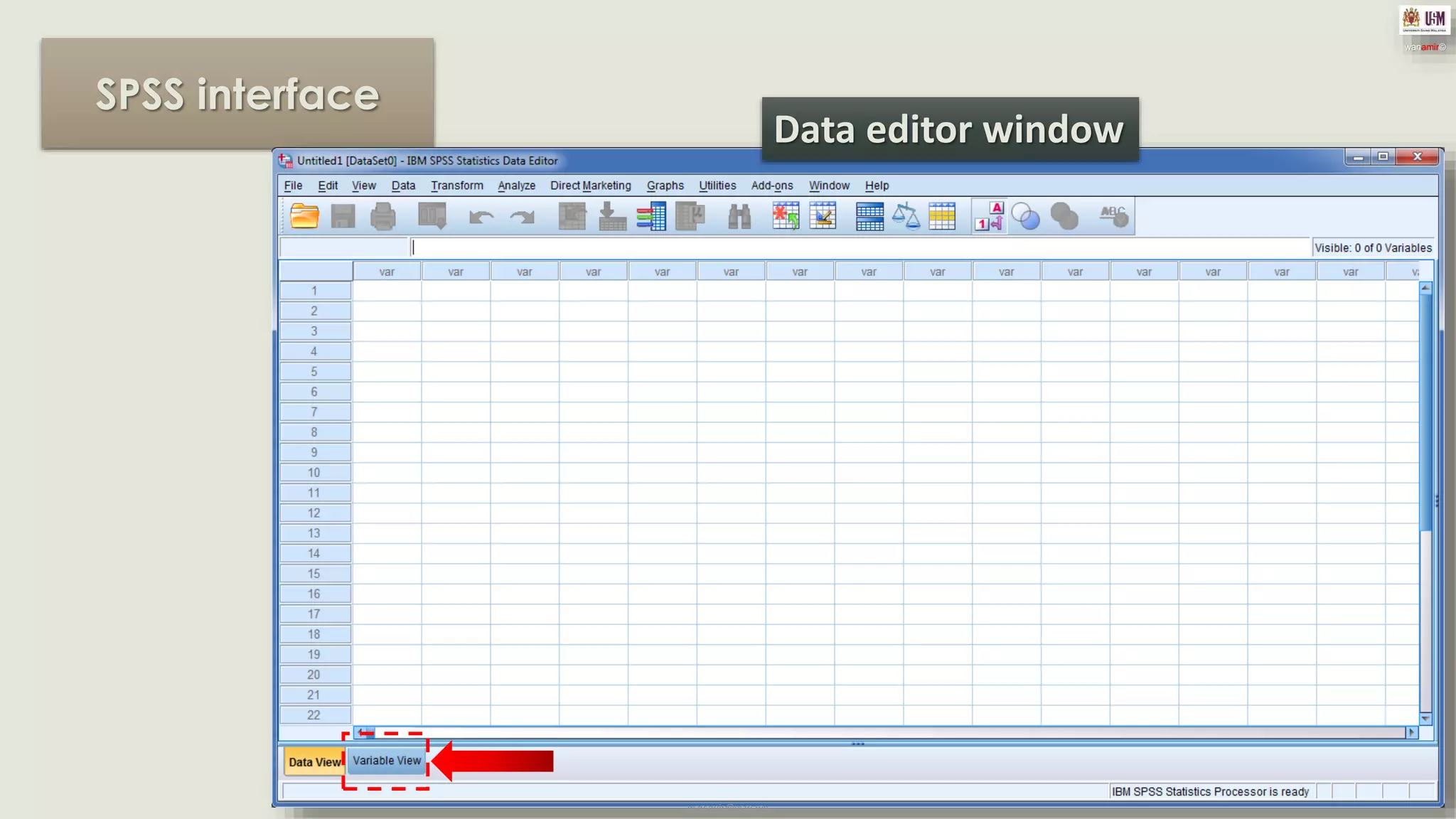 Introduction to SPSS 22 - step by steps | PPTX
