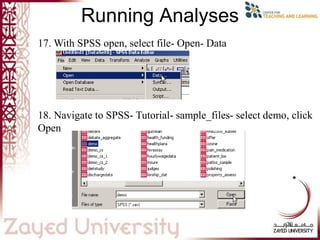 spssintro - introduction au logiciel spss | PPT